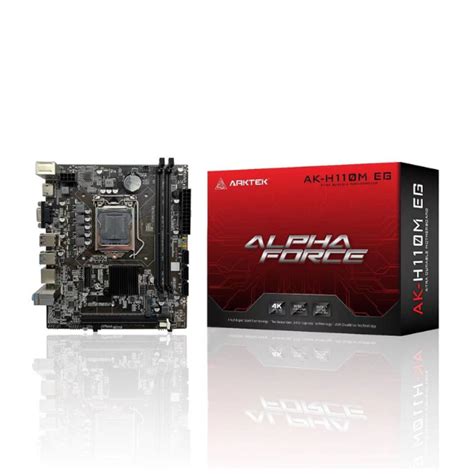 Arktek Ak H110m Intel 6th 7th 8th 9th Generation Lga 1151 Processor Supported Motherboard