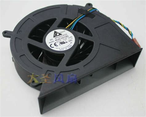 1PC Delta KUC1012D 12V 0.75A 4-wire temperature controlled turbo ...