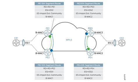 Provider Backbone Bridging Pbb And Evpn Integration Overview Junos Os Juniper Networks