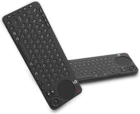 Green Dual Mode Wireless Englisharabic Keyboard With Touch Pad Ir Tv