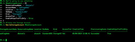 Creating Azure Blob Storage Account For Sql Server Backup And Restore With Powershell Stuart Moore