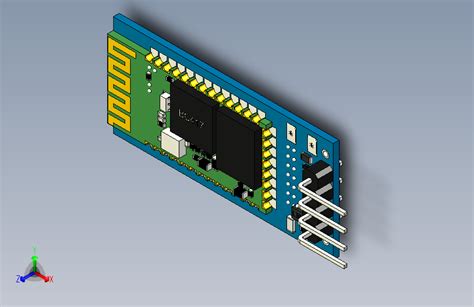Hc 06 蓝牙模块step模型图纸下载 懒石网 Hc 06 蓝牙模块step模型图纸下载 懒石网