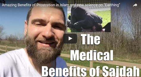 Health Benefits Of Muslim Earthing Prostration About Islam Islam