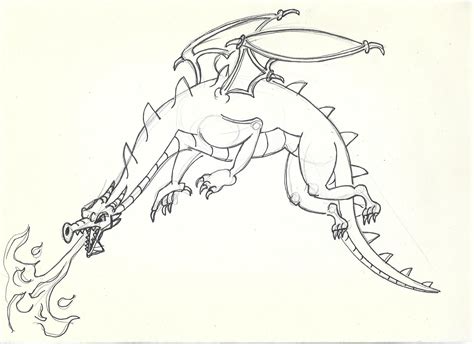 How To Draw Dragon Fire
