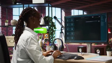 Woman Solving Personal Tasks With Ai Llm Chatbot Answering Prompts