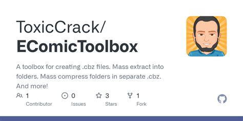Releases ToxicCrack EComicToolbox GitHub