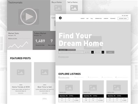 10 Must See Wireframe Examples To Inspire Your Next Design Nulab