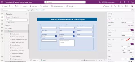 Tabbed Form In Canvas Powerapps Ashish Coder