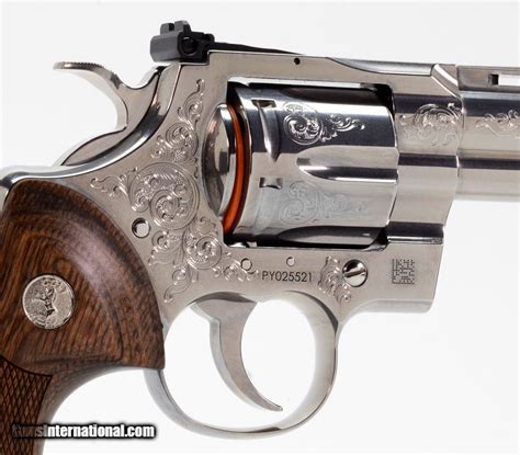 BRAND NEW 2020 Colt Python 357 Mag SP6WTS 6 Inch Armory B Engraved In Blue Hard Case