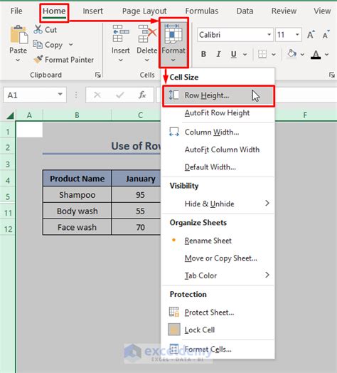 How To Unhide Rows In Excel 8 Quick Methods Exceldemy