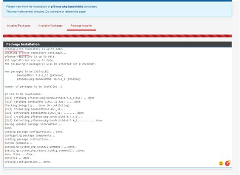 Having To Reboot After Every Package Install Netgate Forum