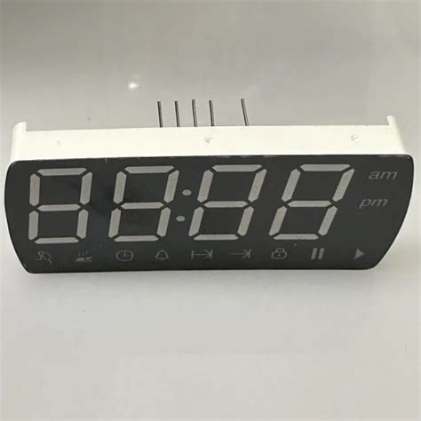 Customized Ultra Bright White 4 Digit Led Display 7 Segment Common Cathode For Oven Timer