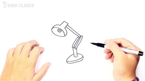 Como Dibujar Un Lámpara Paso A Paso Dibujo Fácil De Lámpara