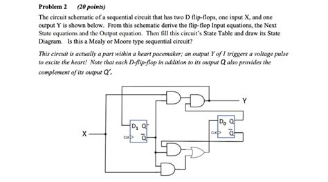 Solved 20 Points Problem 2 The Circuit Schematic Of A