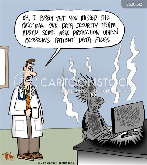 Data Security Cartoons And Comics Funny Pictures From Cartoonstock