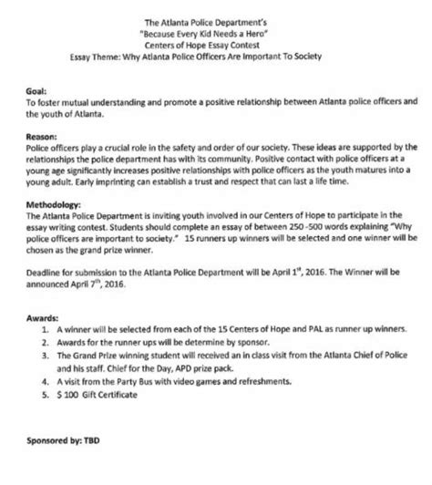 Essay Spatial Order