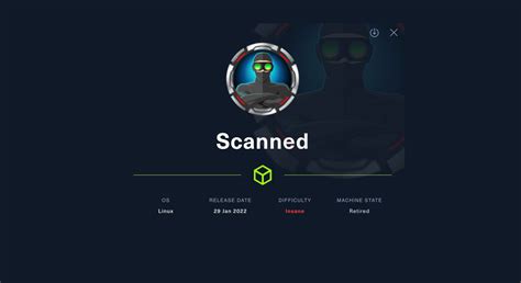 Hackthebox Scanned Detailed Walkthrough