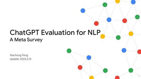 Chatgpt Evaluation For Nlp Ppt