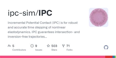 GitHub Ipc Sim IPC Incremental Potential Contact IPC Is For Robust And Accurate Time