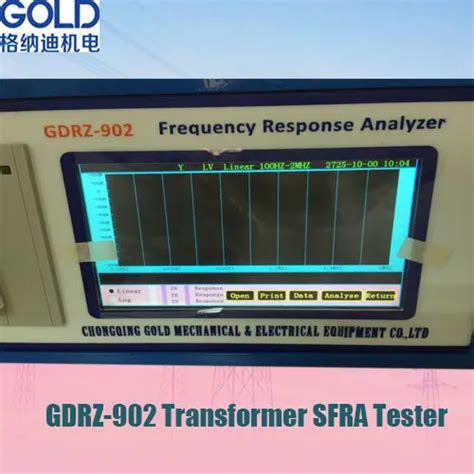 Power Transformer Sweep Frequency Response Analyzer High Quality Power