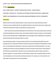 MadnaniAM CS ASSIGNMENT NAKED STATISTICS CHAPTER EIGHT Docx COURSE CS SIMULATION AND