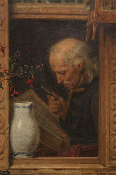 Sold Price August Friedrich Siegert German 1820 1883 Oil Invalid