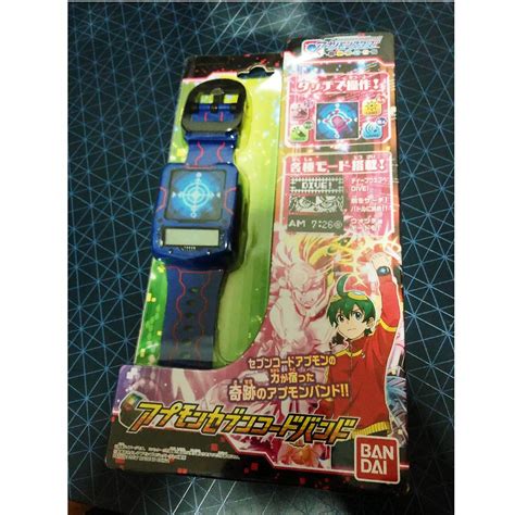 Appmon Seven Code Band Watch Digimon Universe Appli Monsters Hobbies And Toys Toys And Games On