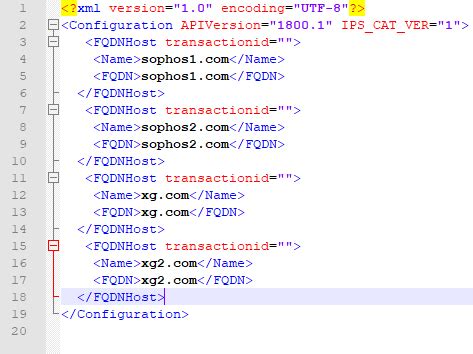 Sophos Firewall Creating XML Objects With Notepad For Mass Import Recommended Reads