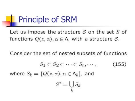 Ppt Chapter 6 The Structural Risk Minimization Principle Powerpoint Presentation Id 758582