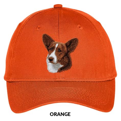 Corgi Hat Embroidered Iii Red