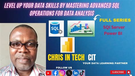 Level Up Your Data Skills By Mastering Advanced Sql Operations For Data Analysis Revealed Youtube