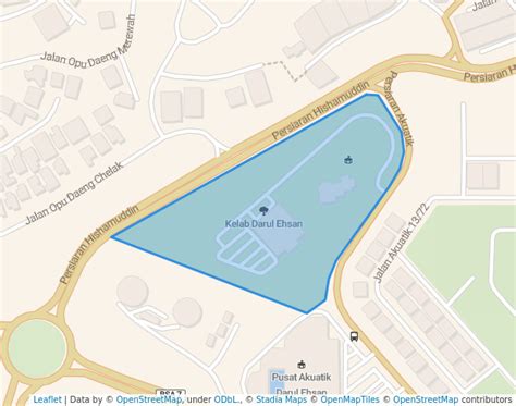 Kelab Darul Ehsan In Shah Alam Map And Routes