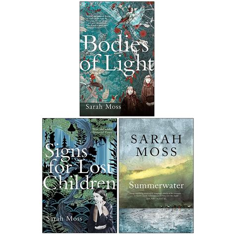 Sarah Moss Collection 3 Books Set Bodies Of Light Signs For Lost