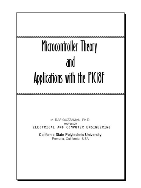Microcontroller Theory Pdf Instruction Set Central Processing Unit