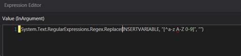 Regex Replace Statement To Get Rid Of Non Permitted Characters In File Name Help UiPath
