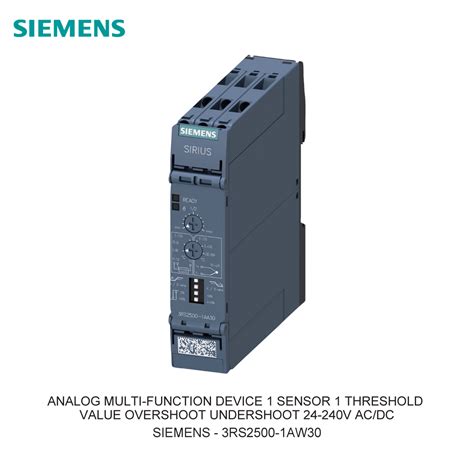 Analog Multi Function Device 1 Sensor 1 Threshold