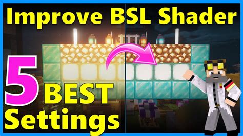 ⭐ drastically improve bsl shader my 5 best settings fps neutral
