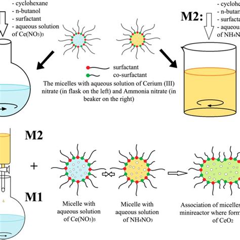 Synthesis Of Ceo2 Nanoparticles By Precipitation In Reversal Microemulsions And Their Physical