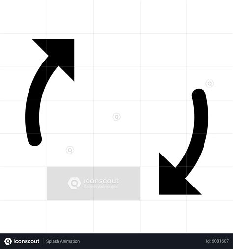 circle arrow loading animated icon download in json lottie or mp4 format