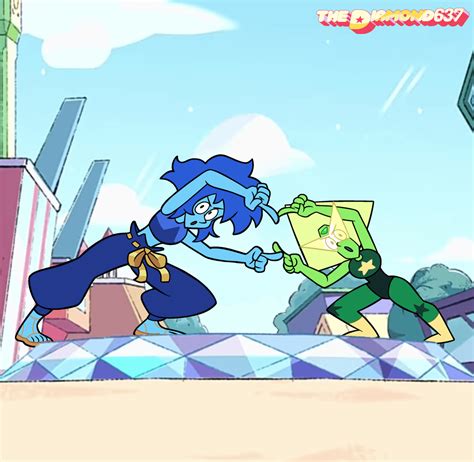 Turquoise Fusion Of Lapis And Peridot Lapidot By Me R Stevenuniverse