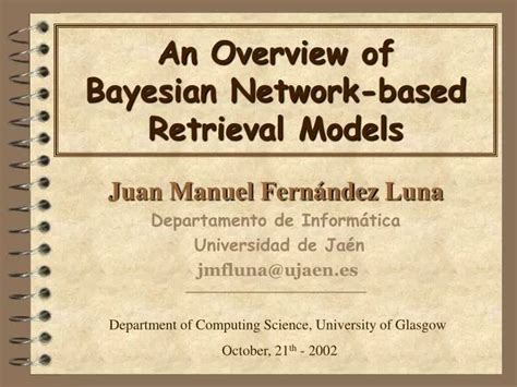 Ppt An Overview Of Bayesian Network Based Retrieval Models Powerpoint