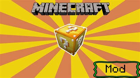 Minecraft Lucky Blocks Mod Showcase Youtube
