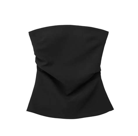 Zara Dupe Tube Top On Carousell