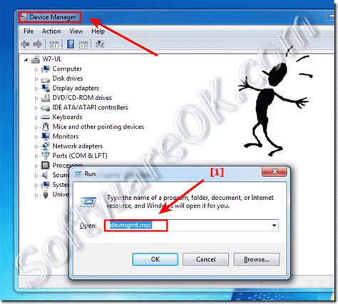 How To Open Device Manager In Windows 7 Start Run