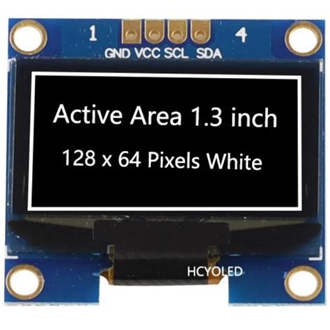 High Quality Inch X Pixel White Micro OLED Panel OLED Display I C Interface OLED