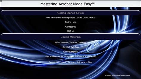 Acrobat Training At Teachucomp Inc Product Update