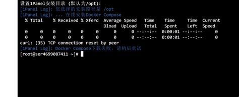 安装失败 [1panel log] docker compose下载失败，请稍后重试 1panel 社区论坛 fit2cloud 飞致云