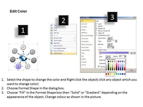 Diverging Arrow Process Diagram Ppt Relative Circular Flow PowerPoint Template