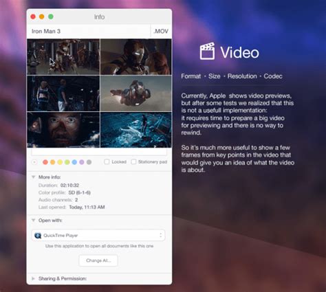Concept Redesigns The Finder Get Info Window Images Iclarified