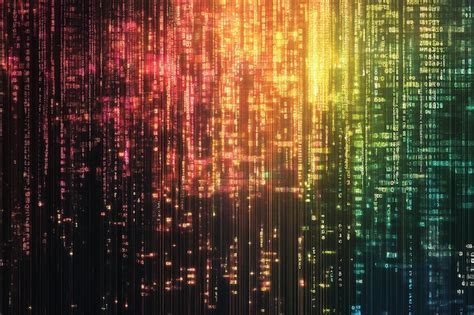 Correlation Matrix Visual Representation Premium Ai Generated Image